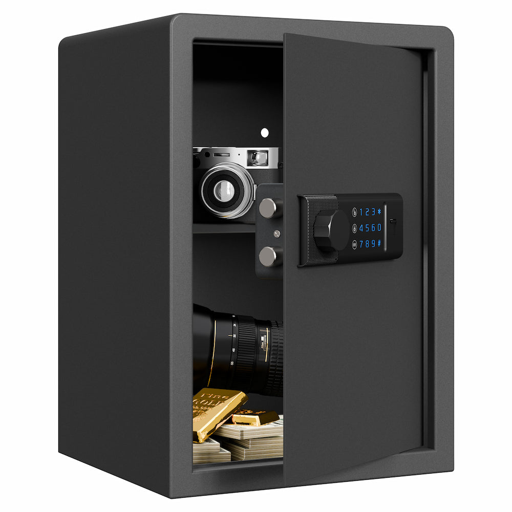 Biometric Home Safe with Fingerprint Digital Lock for Cash & Jewelry ...
