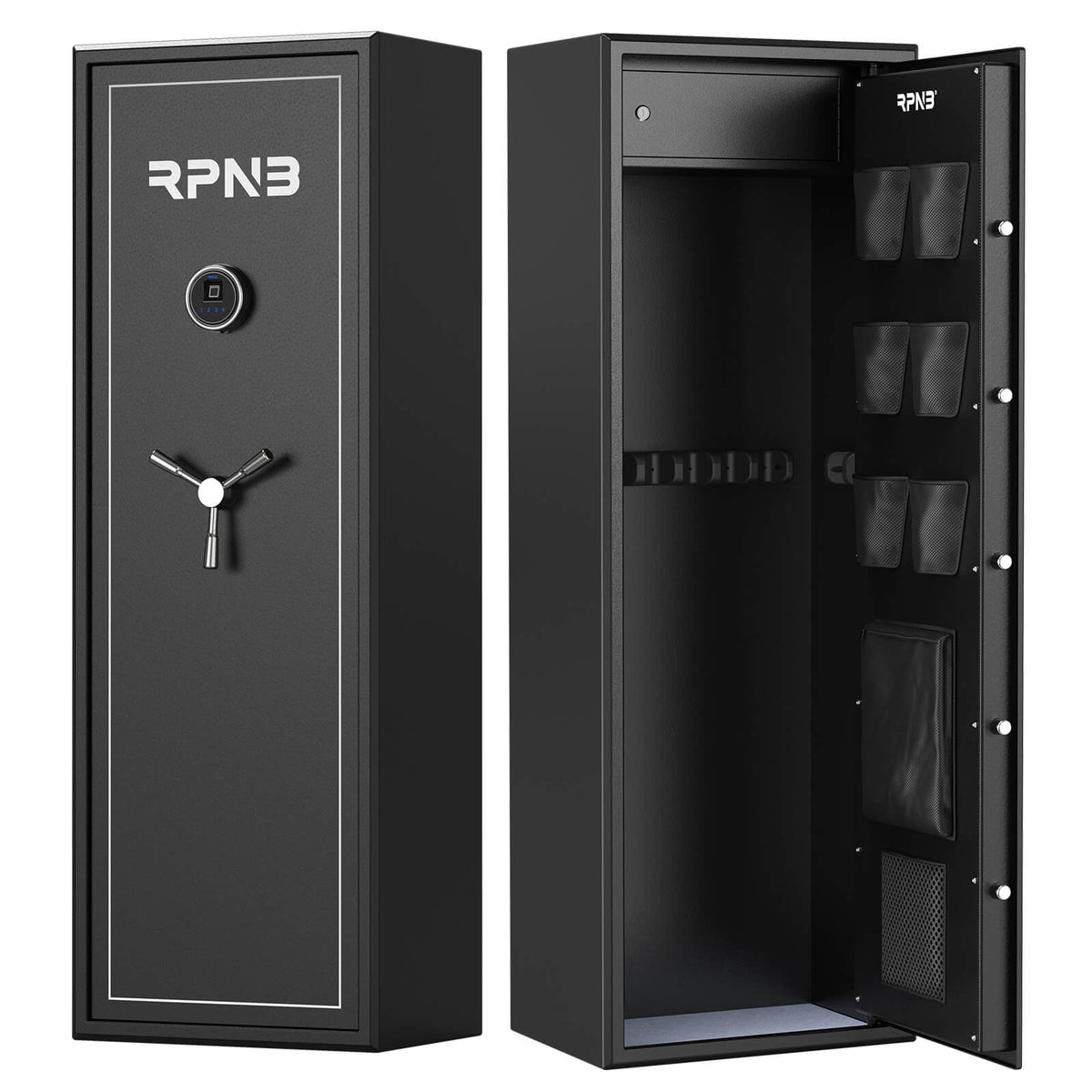 Rifle Pistol Cabinet 2-3 Gun Safe With Digital Keypad - Rifle & Pistol ...