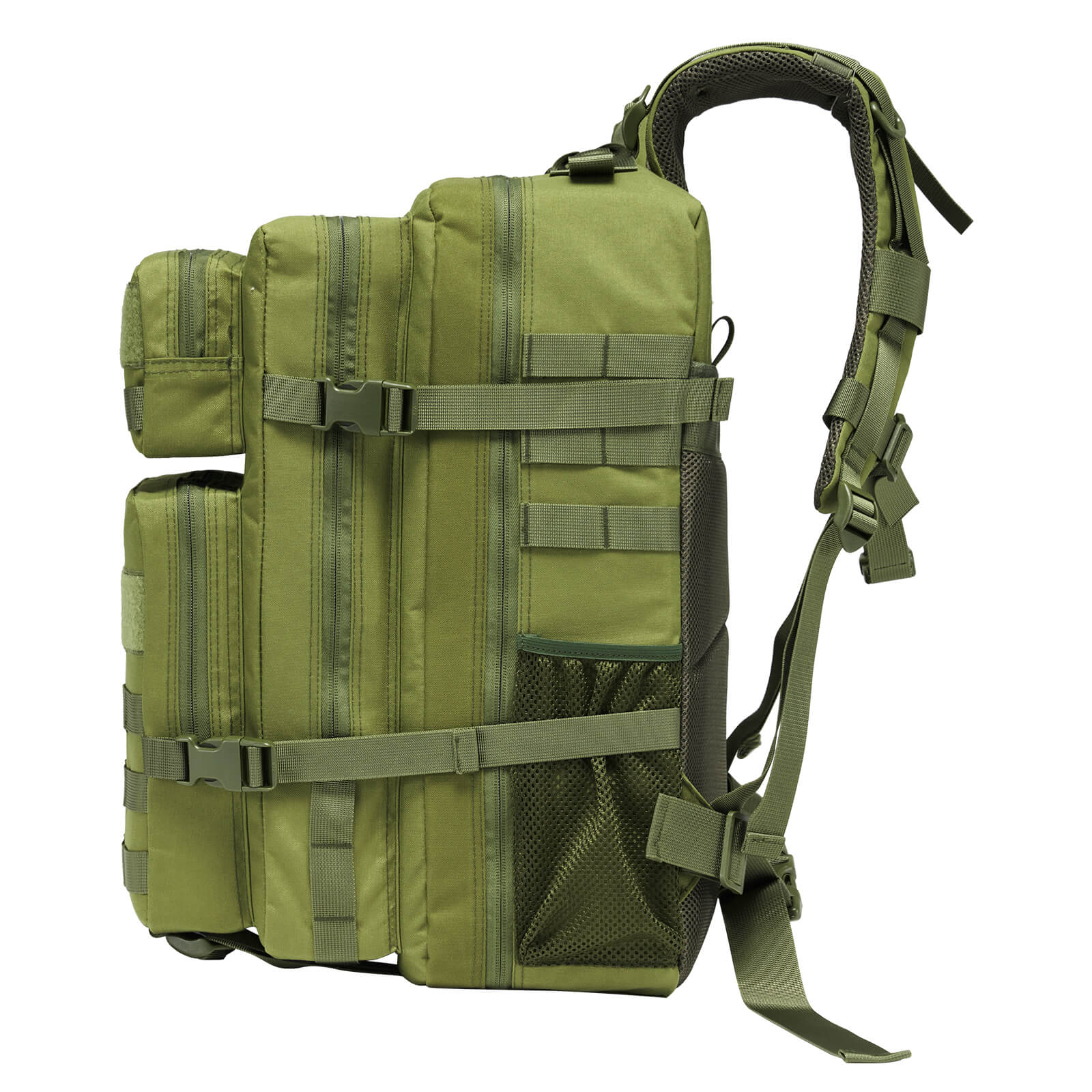 45L Army Green Large Capacity Military Tactical Backpack For Camping ...