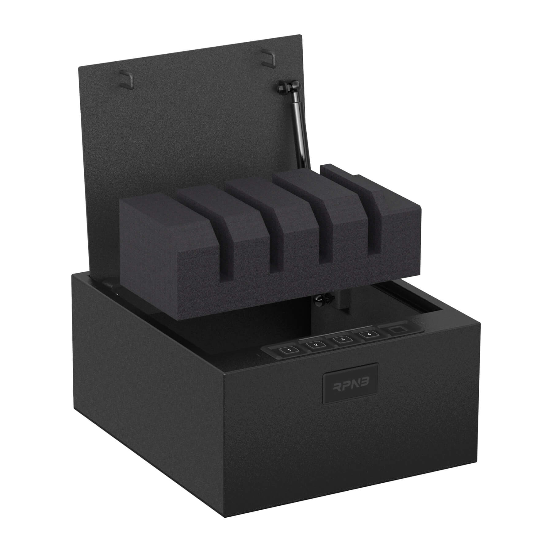 Drawer Safe with Biometric Fingerprint Lock, Top Opening Gun Safe-RPNB